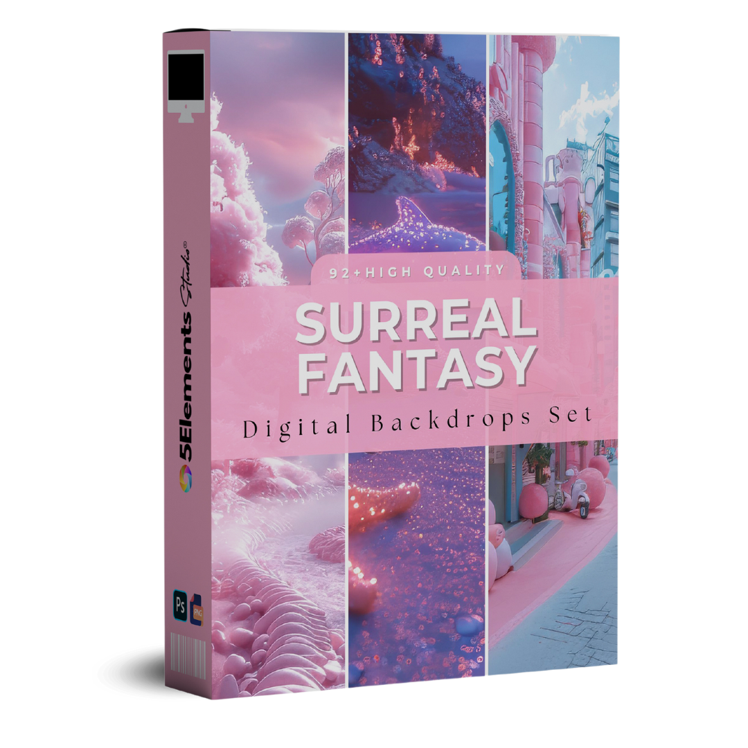 92+ Surreal Fantasy Backdrops – 5Elements Studio