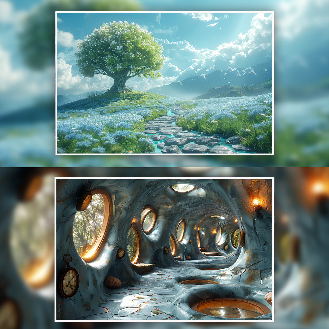 92+ Surreal Fantasy Backdrops – 5Elements Studio